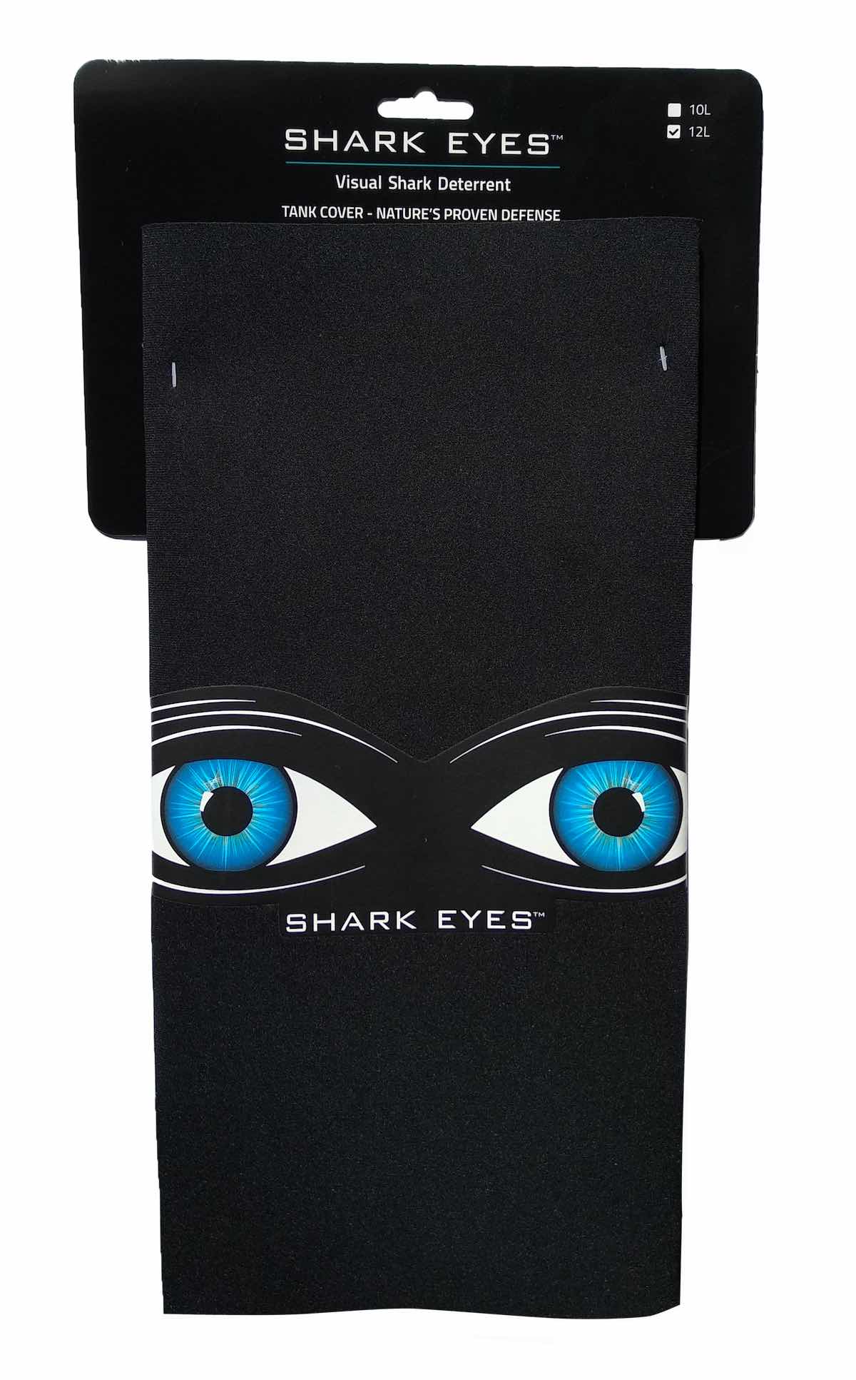 Shark Eyes Dive Tank Cover | Scuba Diving Shark Deterrent | Australia ...