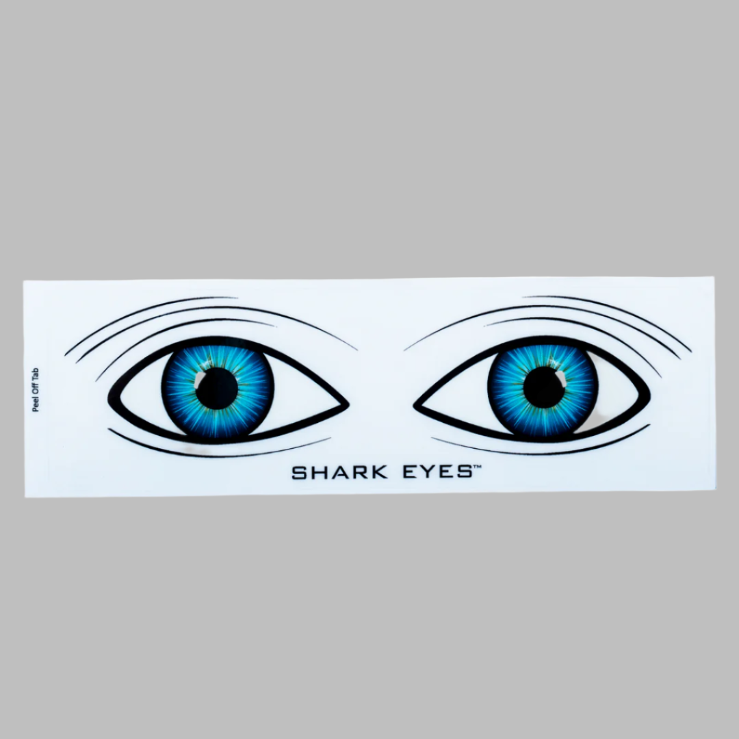 Shark Deterrent Stickers - Shark Eyes Australia